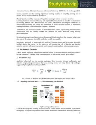A LEARNING ANALYTICS APPROACH FOR STUDENT PERFORMANCE ASSESSMENT | PDF | Education industry ...