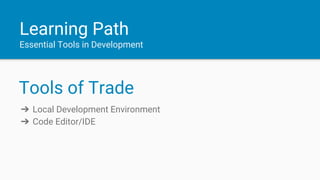 A learning path for newbies in WordPress development | PPT