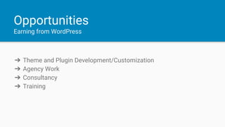 A learning path for newbies in WordPress development | PPT