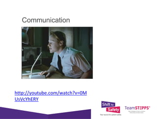 Teamwork Makes the Dream Work: TeamSTEPPS® - Strategies and Tools to ...