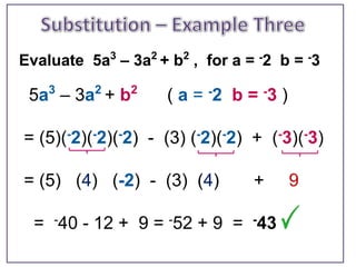 Alegebra Powers Substitution | PPTX