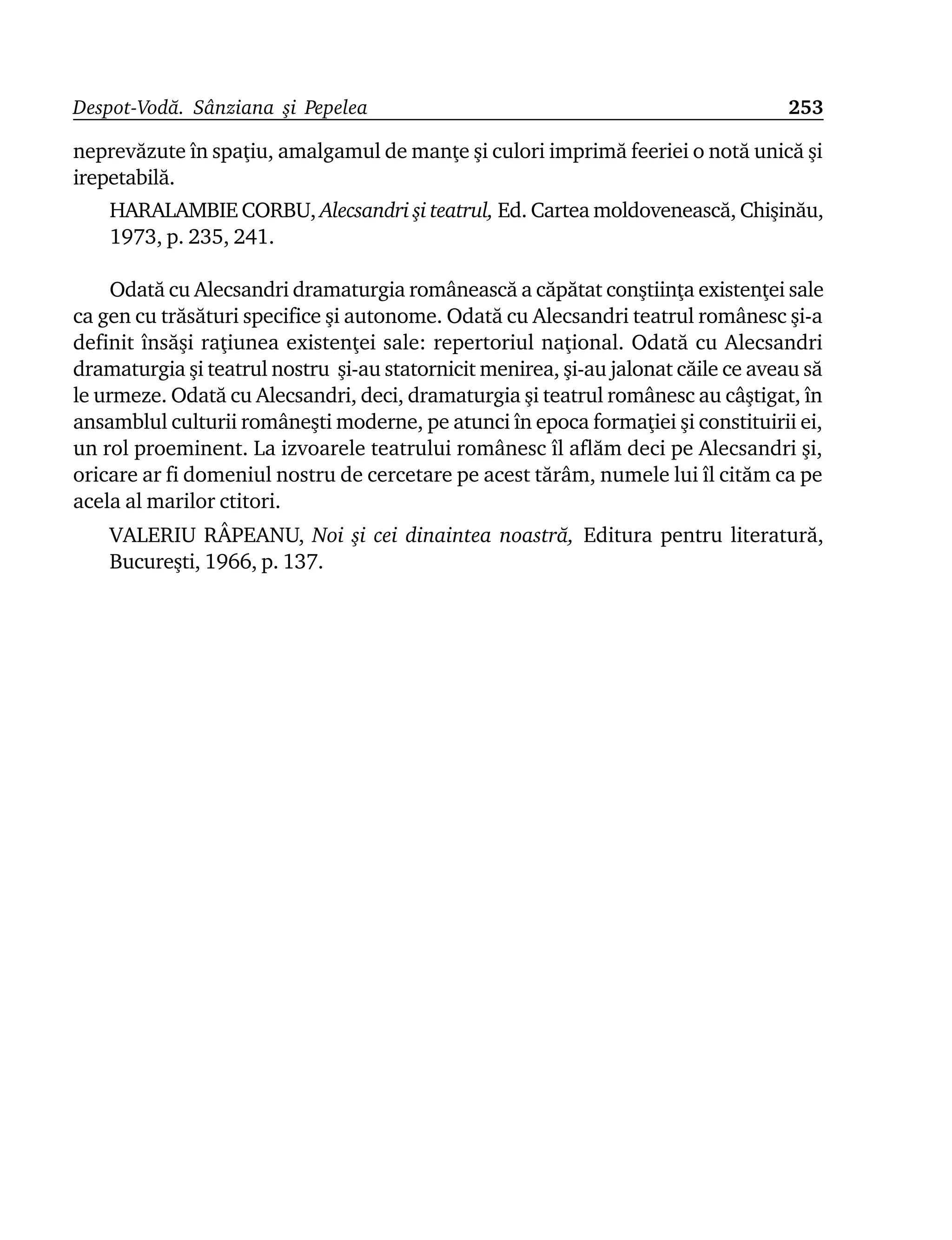 Alecsandri vasile despot voda (aprecieri) | PDF