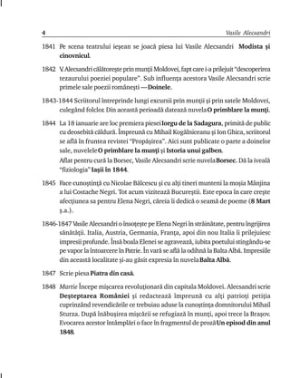 Alecsandri vasile despot voda (tabel crono) | PDF