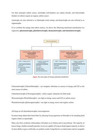 A lecture note on Microbial Growth and Nutrition, and Clones, Enzymes ...
