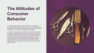 A lecture on consumer behavior | PPTX