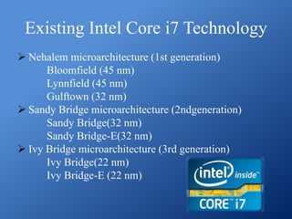 intel core i7 | PPTX