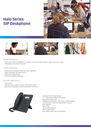 ALE Endpoint Product Portfolio Brochure | PDF