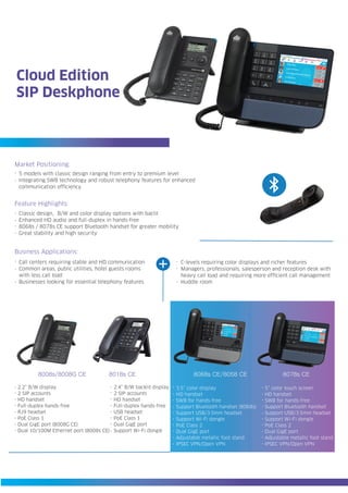 ALE Endpoint Product Portfolio Brochure | PDF