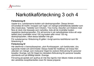 Syntetiska opiater | PPT