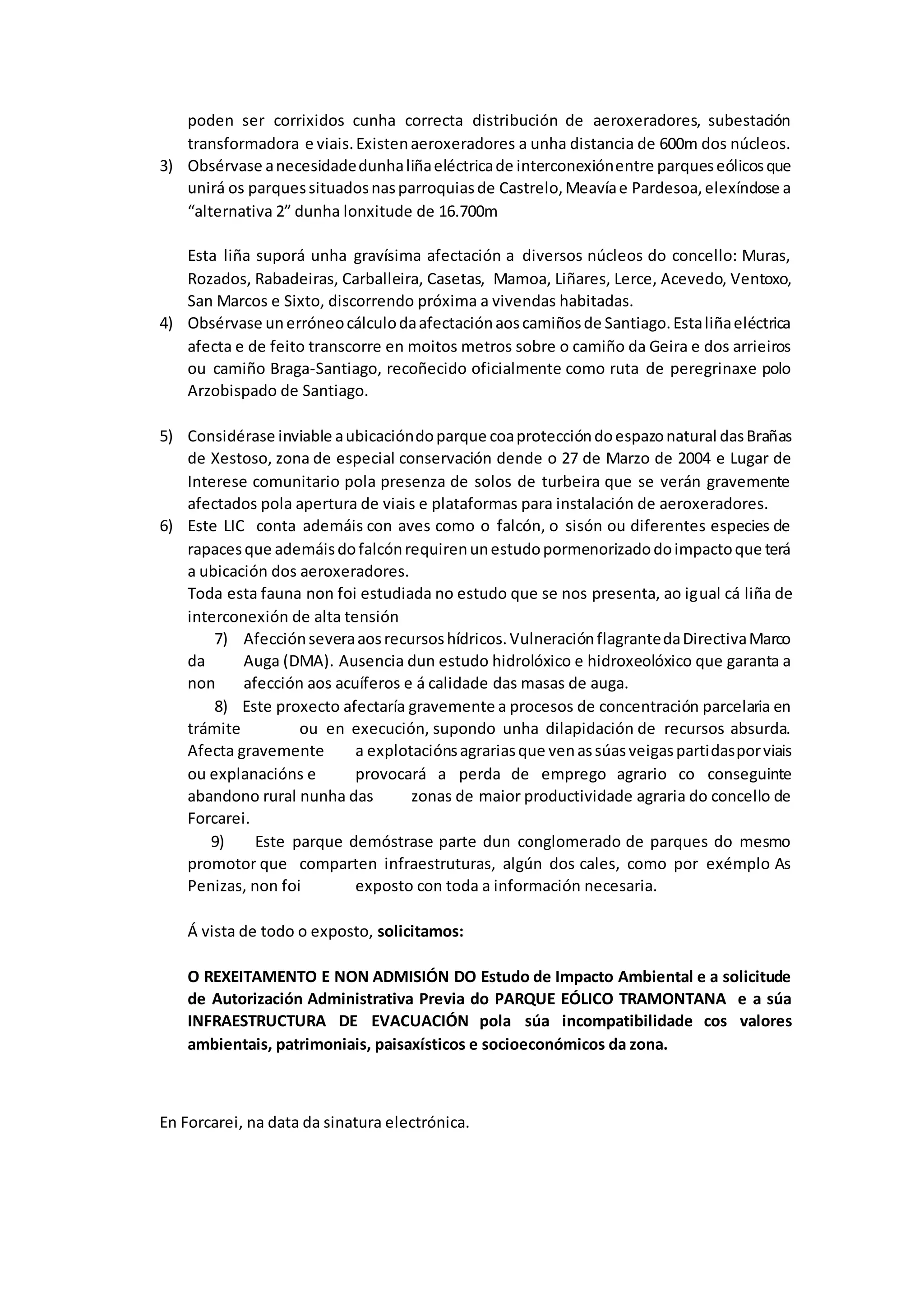 Alegacion individual parque eolico tramontana | DOCX