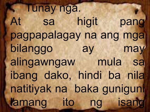 Alegorya ng yungib | PPTX