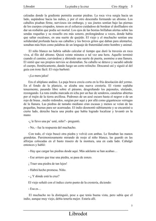 ciro Alegria.piedra y la cruz | PDF