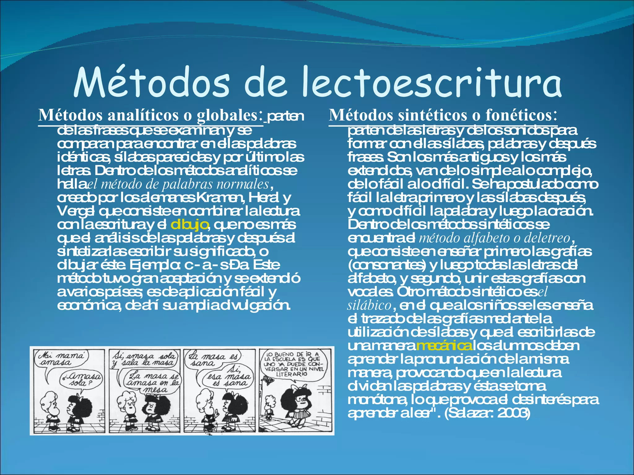 Alejandra Lucia Martin Lectoescritura, Unidad Didáctica | PPT