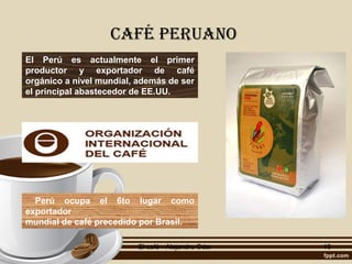 Alejandro café - PRESENTACIÓN DE CALIDAD | PPT