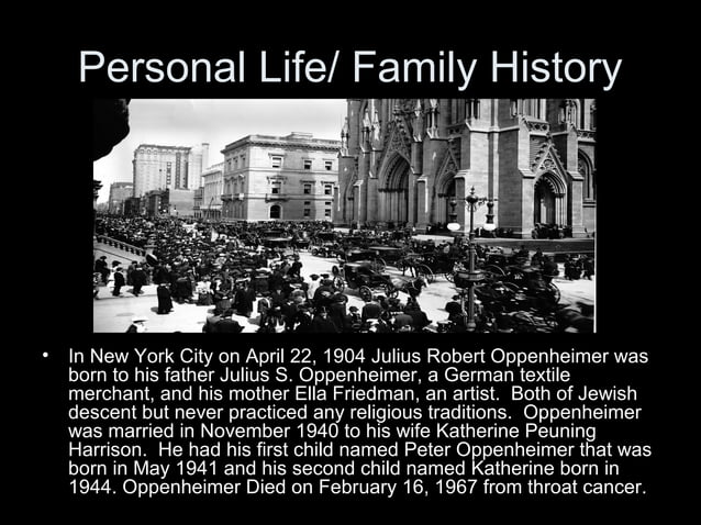 J. Robert Oppenheimer | PPT