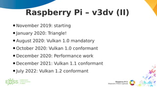Raspberry Pi 5: Challenges and Solutions in Bringing up an OpenGL/Vulkan Driver for a New GPU ...
