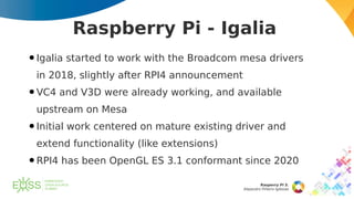 Raspberry Pi 5: Challenges and Solutions in Bringing up an OpenGL/Vulkan Driver for a New GPU ...