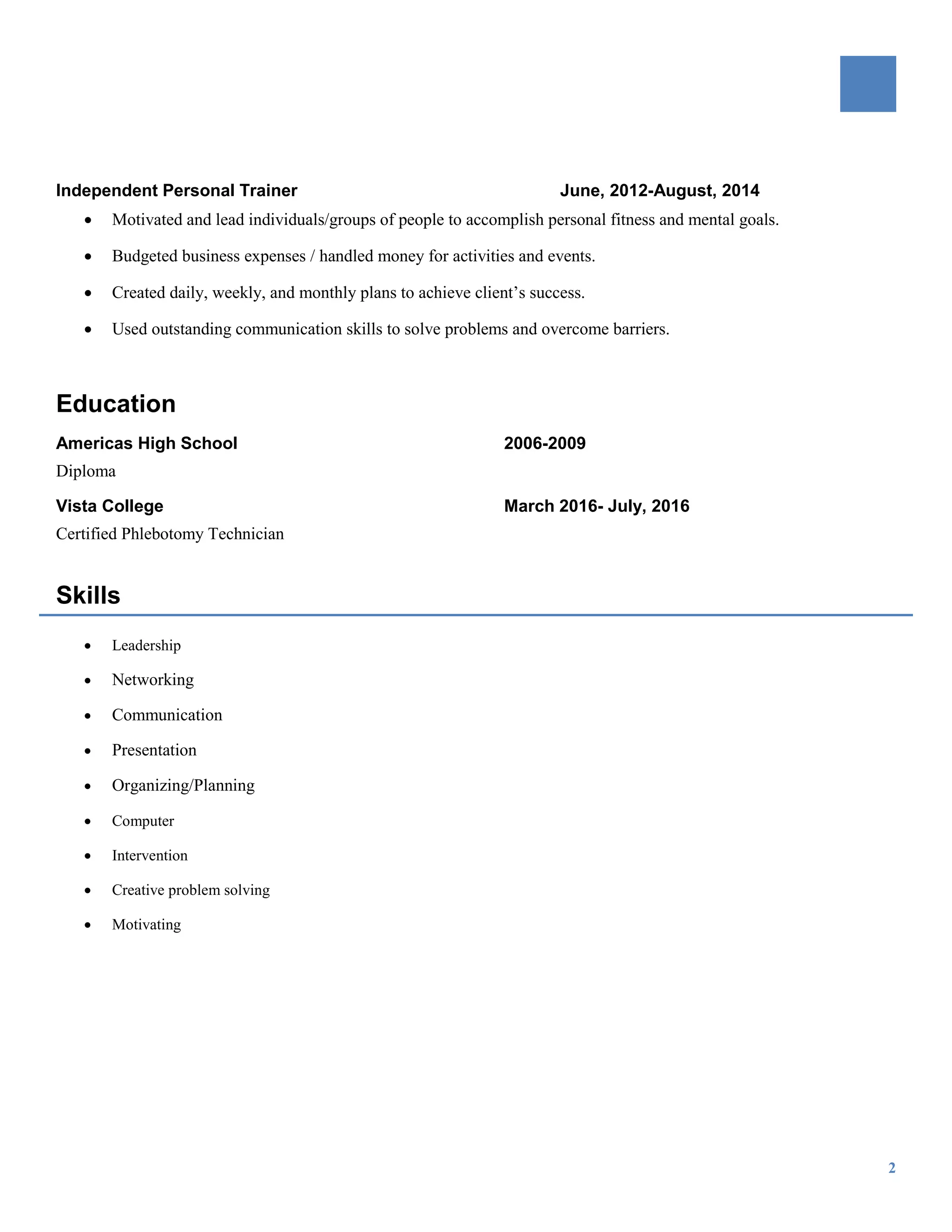 Alejandro resume | PDF