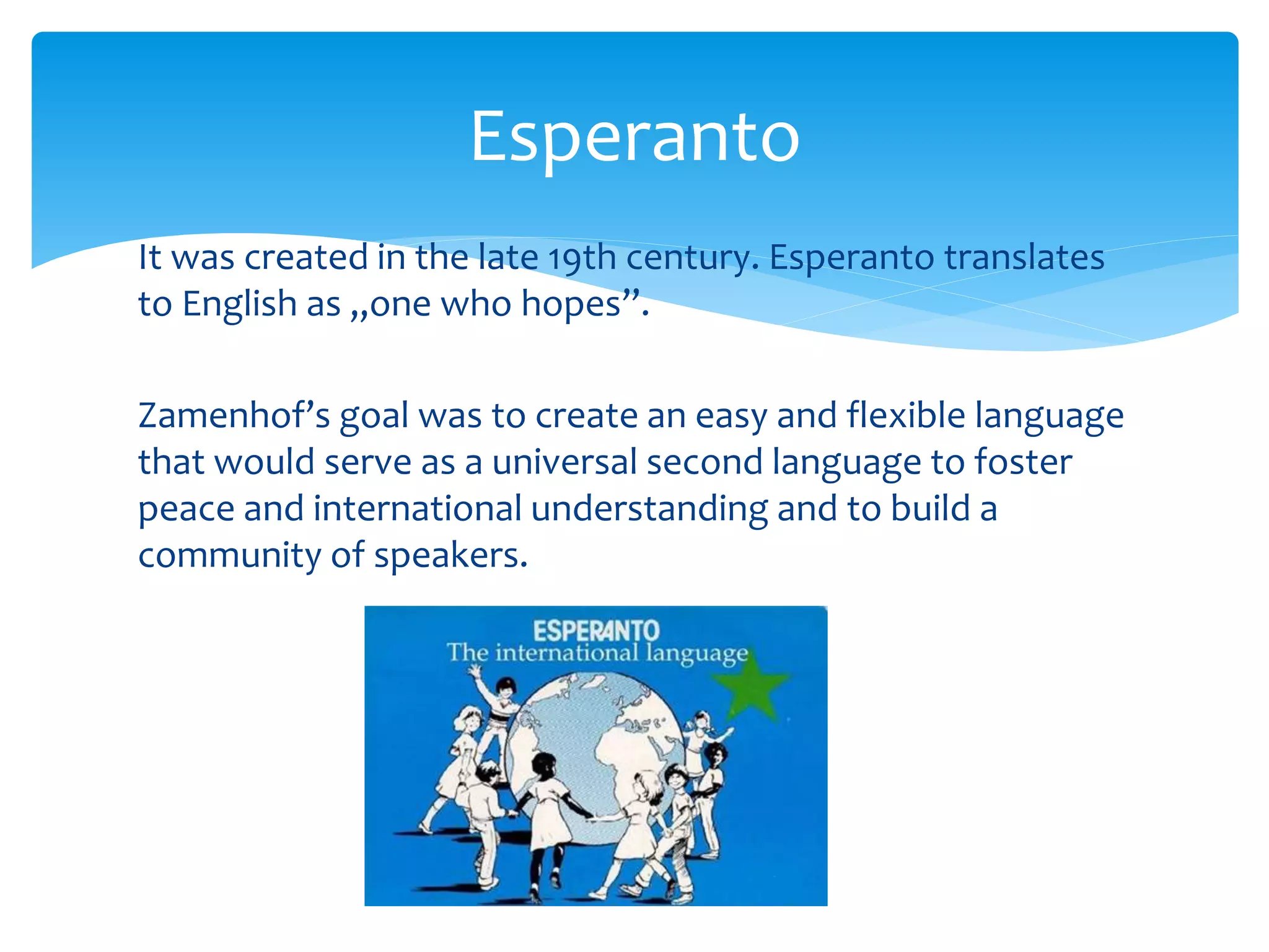Ludwik Zamenhof | PPTX