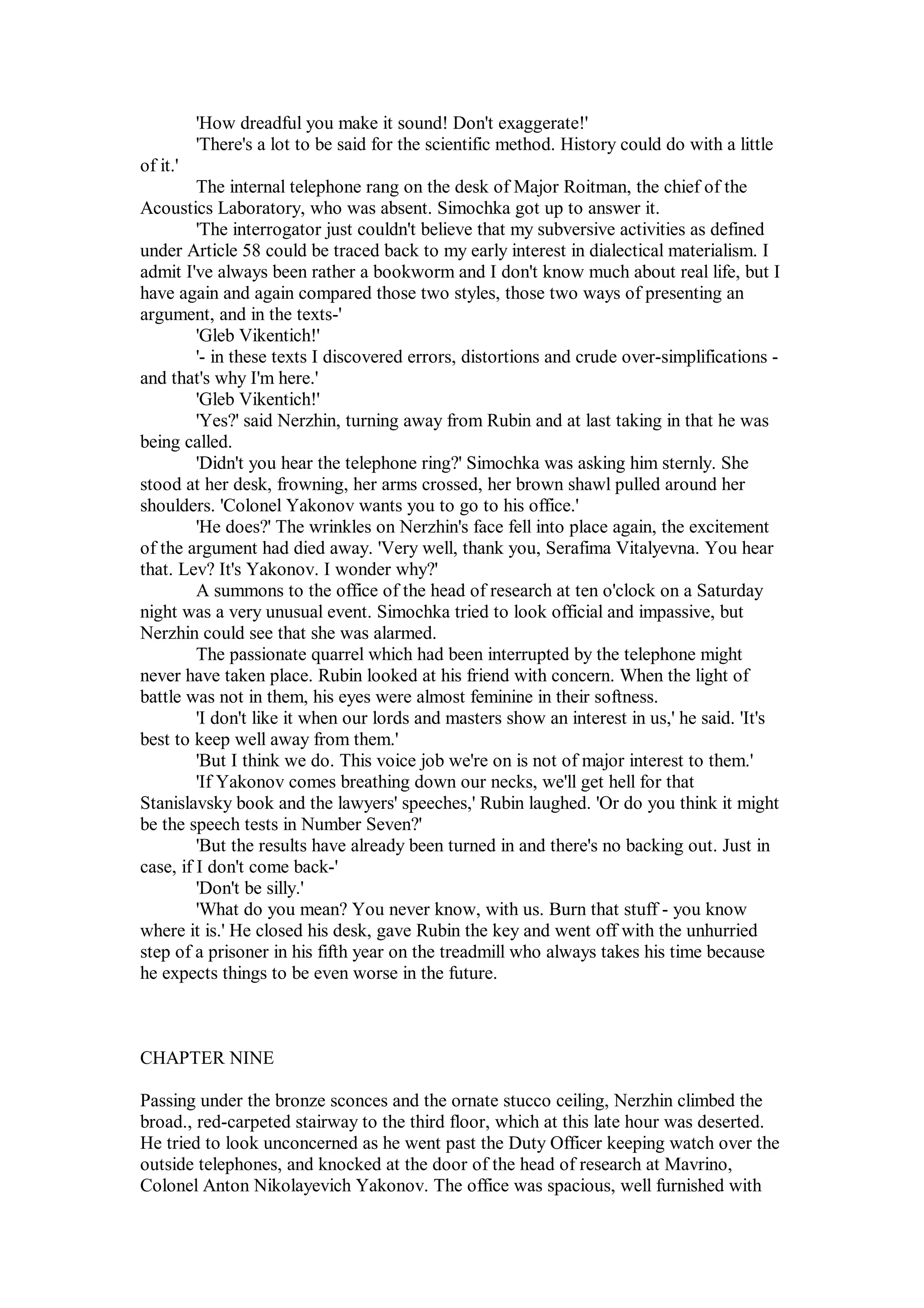 Aleksandr isaevich solzhenitsyn - the first circle(1968) | PDF