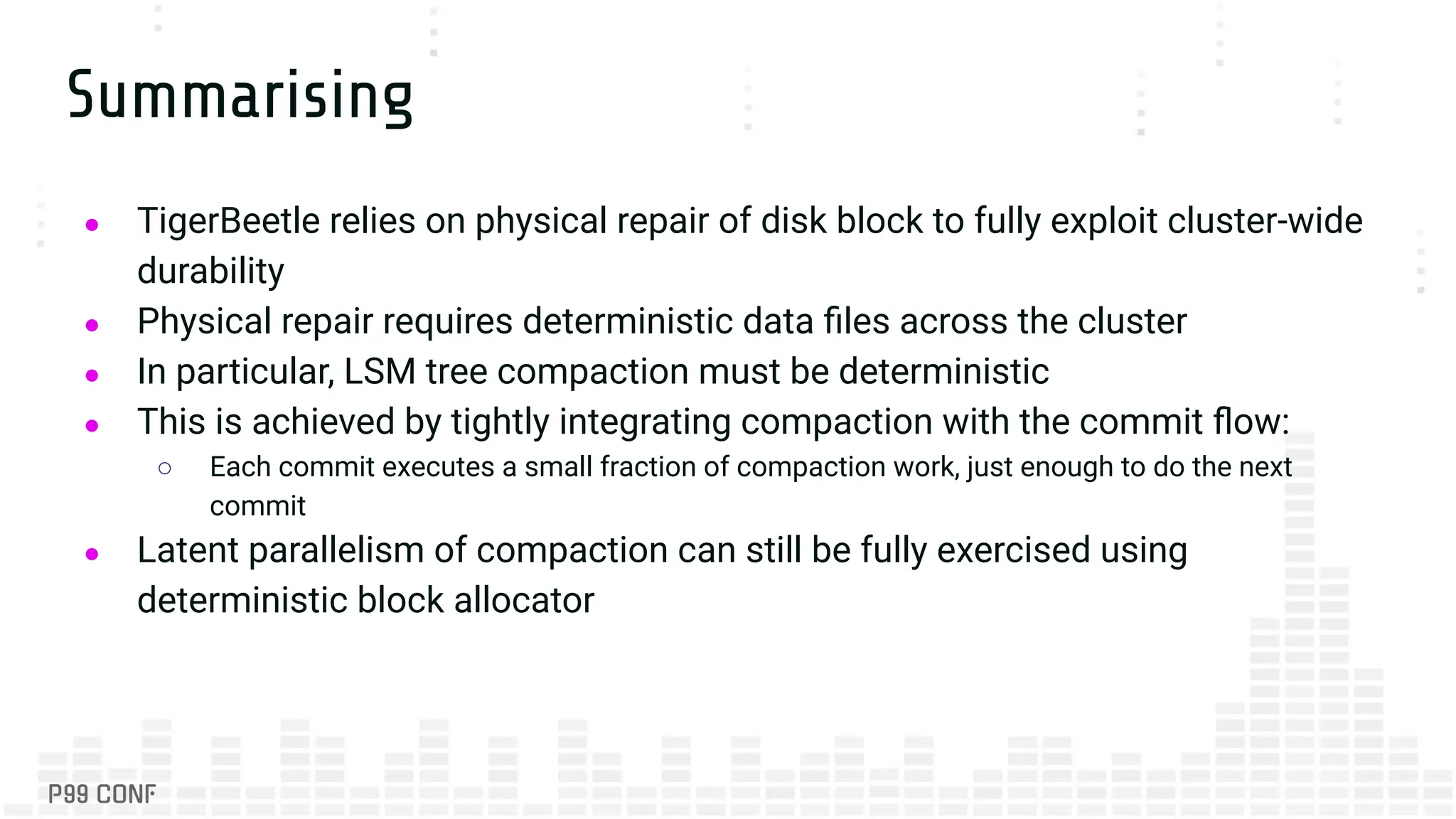 Just In Time LSM Compaction by Aleksei Kladov | PPT