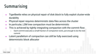 Just In Time LSM Compaction by Aleksei Kladov | PDF