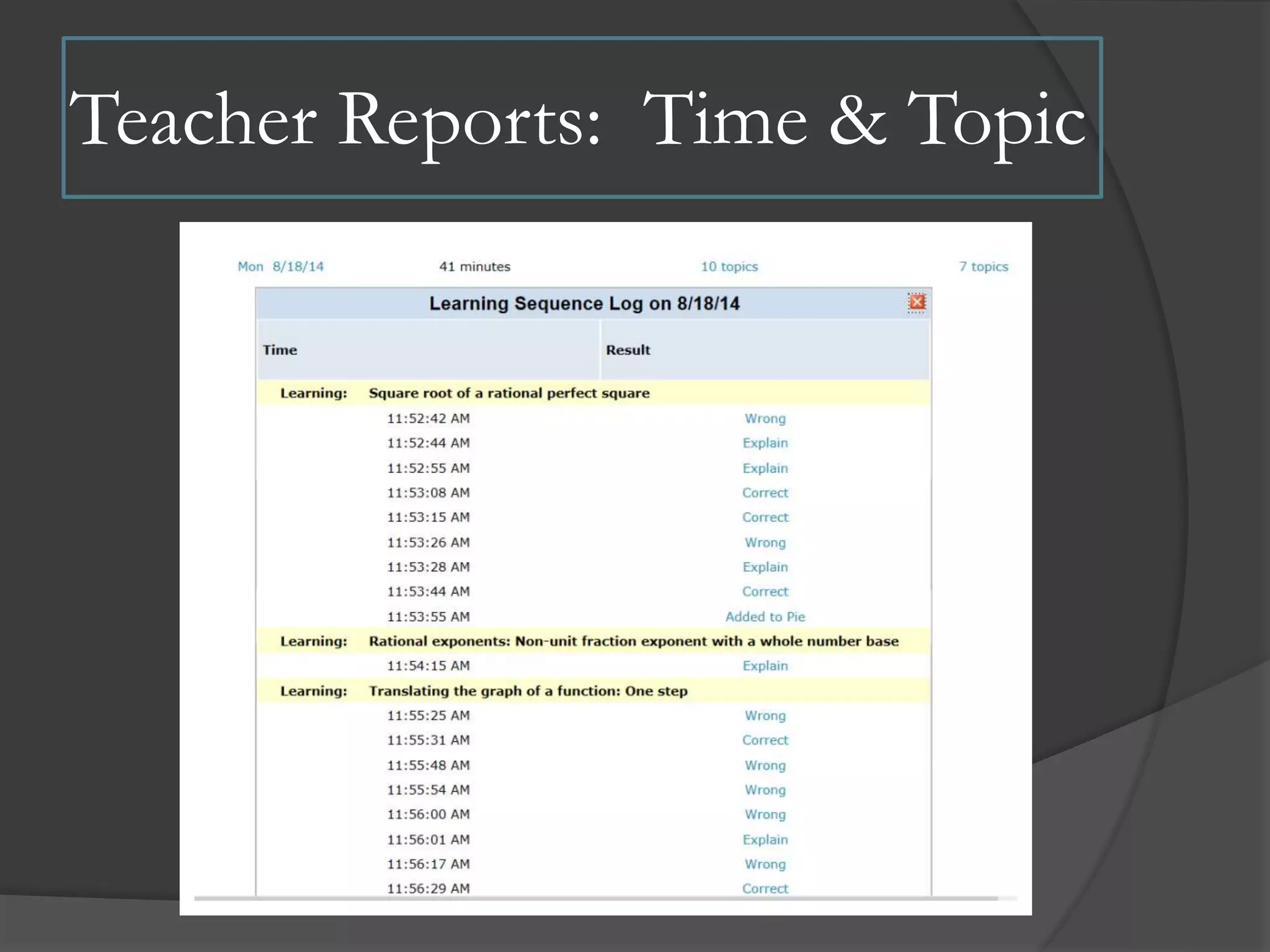 ALEKS Parent Night Presentation | PPTX