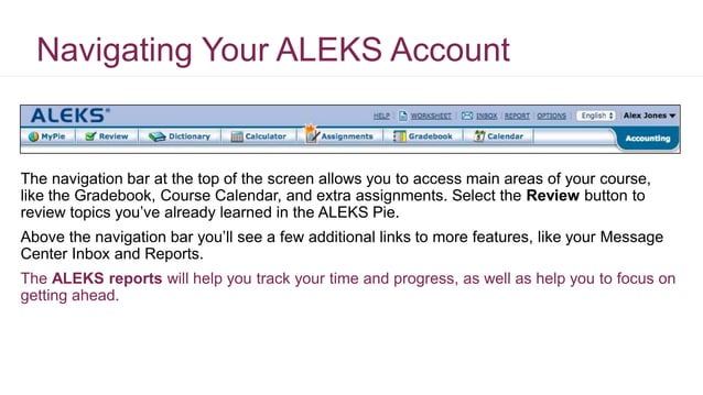 Aleks student orientation | PPT