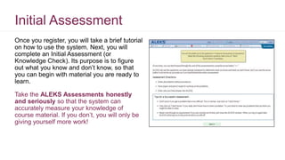 Aleks student orientation | PPT