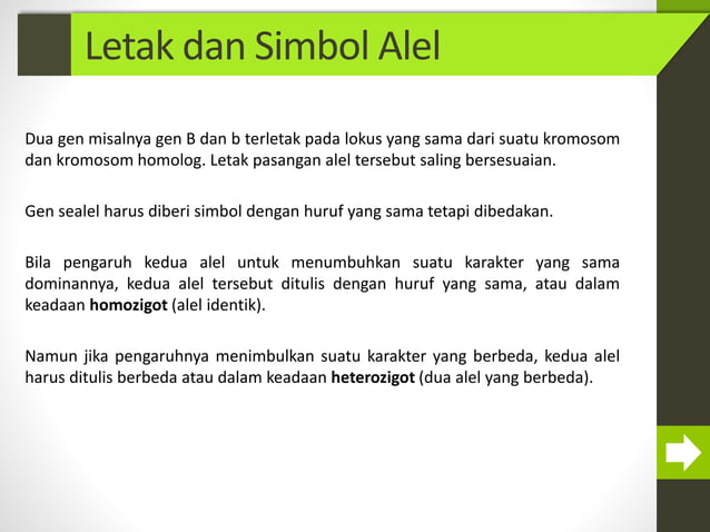 Alel - Biologi | PPTX