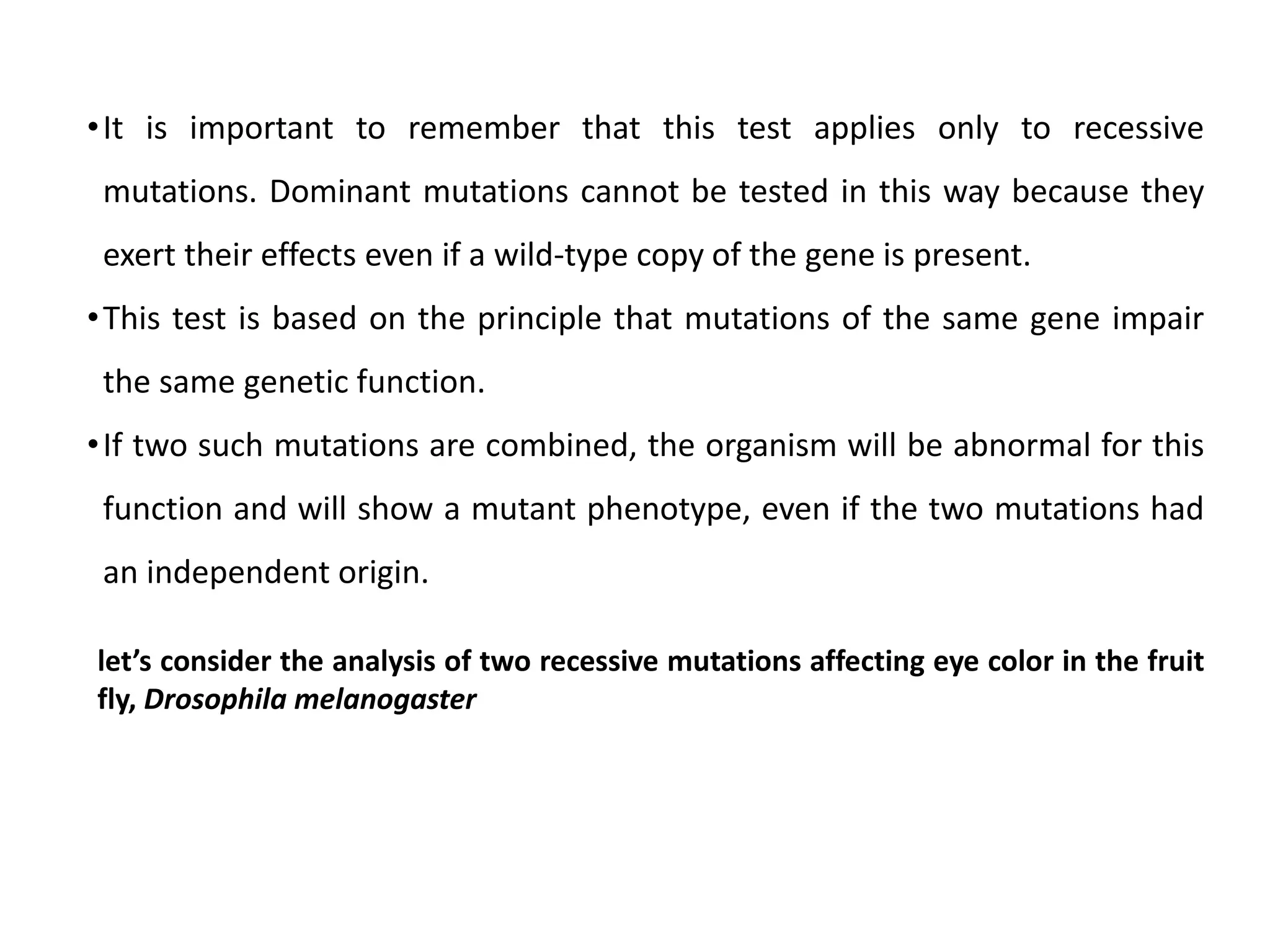 Allelic and non allelic interactions & Drosophila mutants.pptx