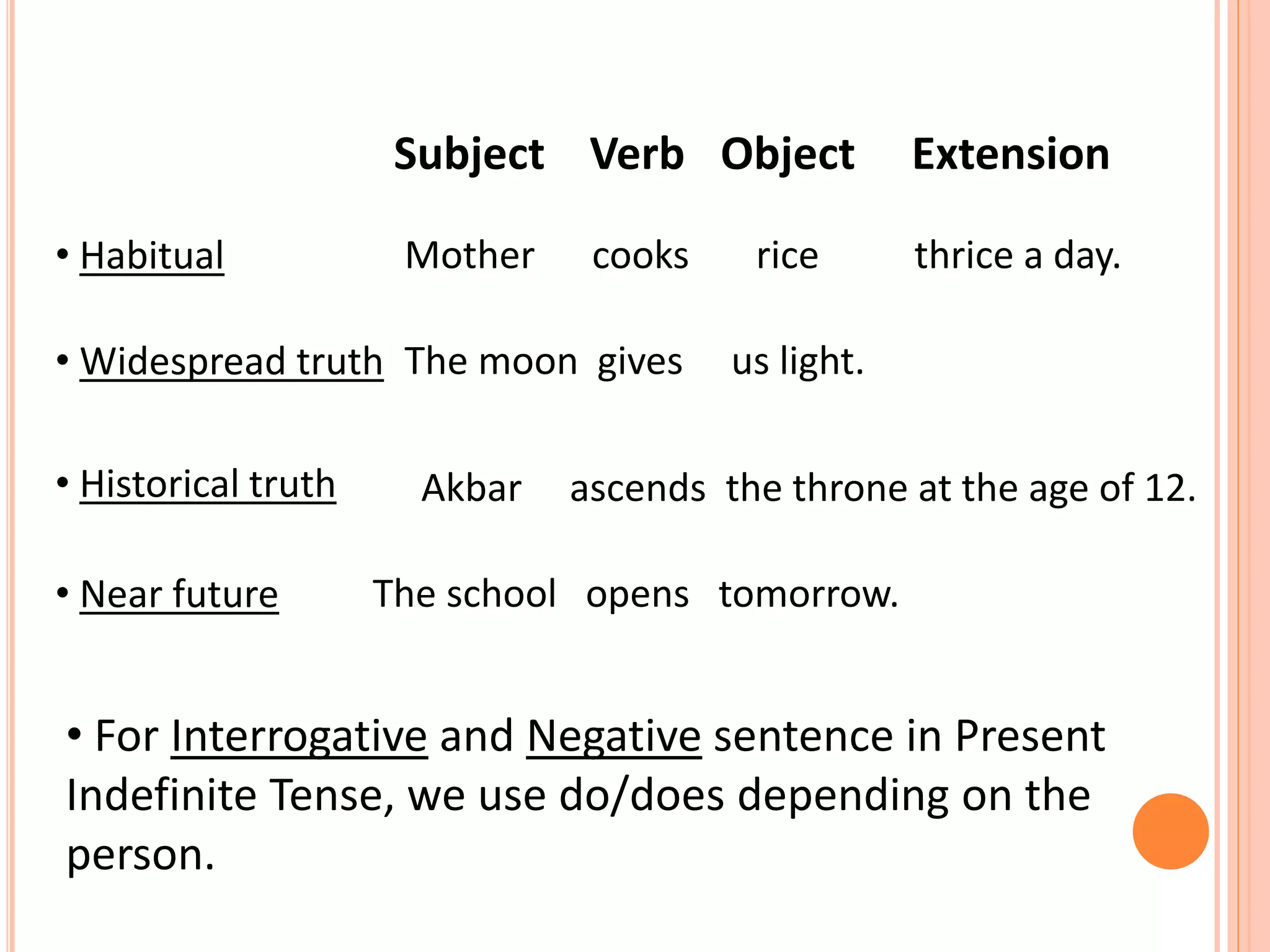 Present Tense | PPTX