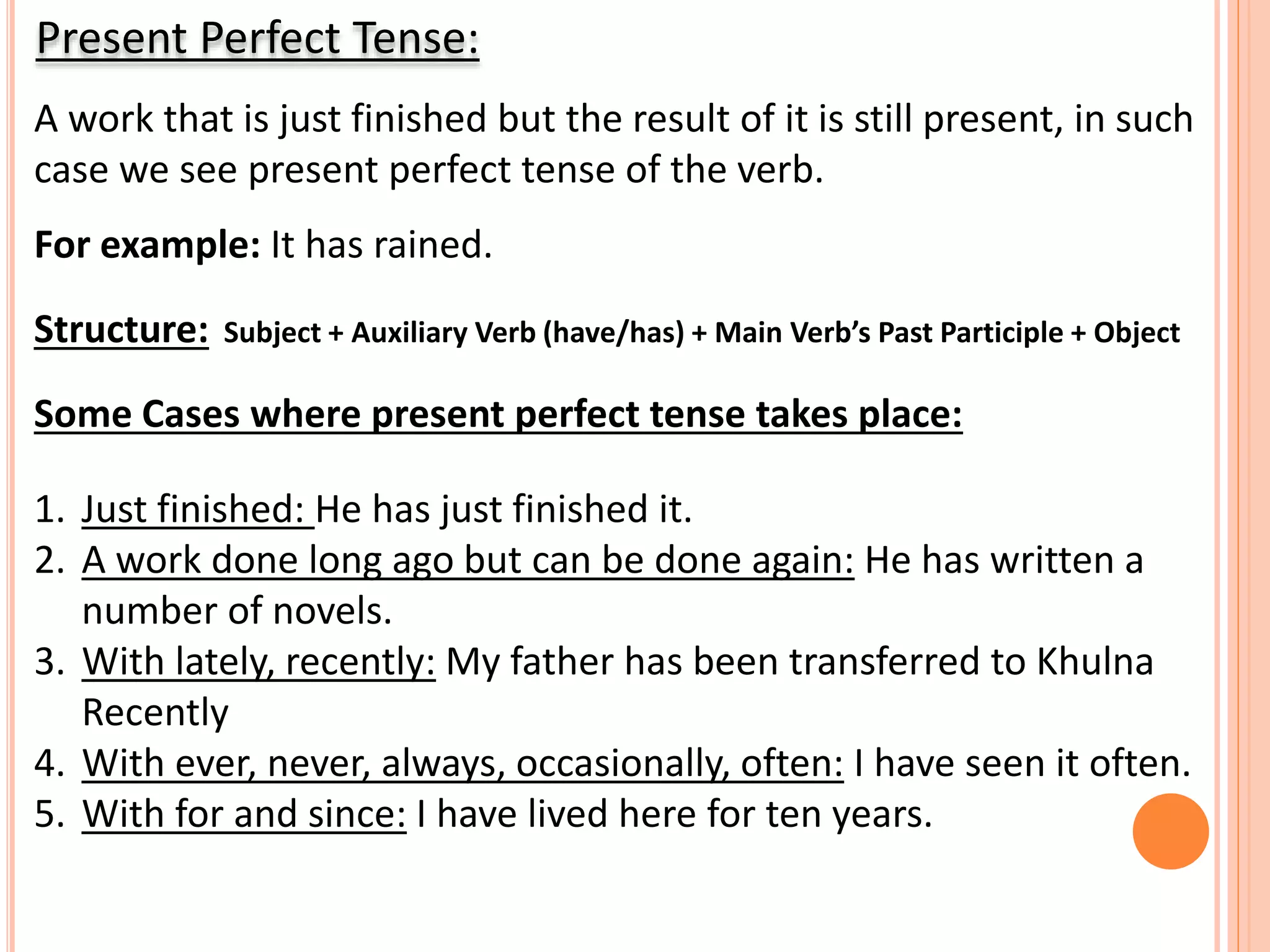 Present Tense | PPTX