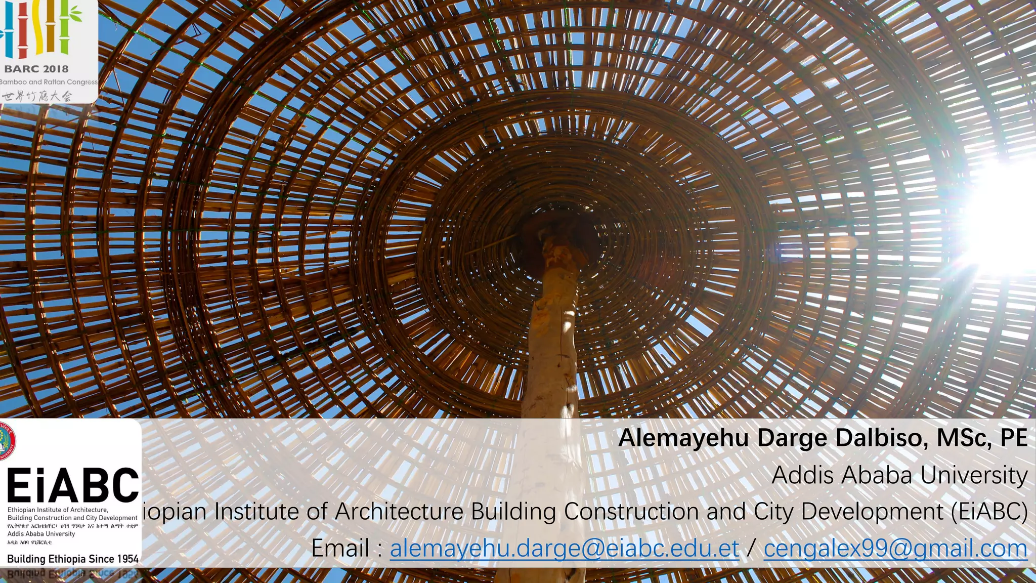 Alemayehu Darge_Ethiopian Vernacular Bamboo Architecture and its ...