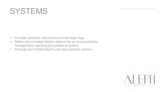 ALEPH HOSPITALITY - BUSINESS PLAN - 2021-02 v2.pptx | Human Resources ...