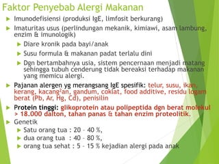 Pengenalan Pendegahan ALERGI MAKANAN .ppt