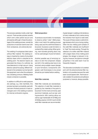 Guide to Aluminium Casting Alloys by Aleris | PDF