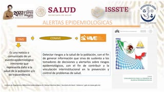 Alertas Epidemiologicas R Pptx
