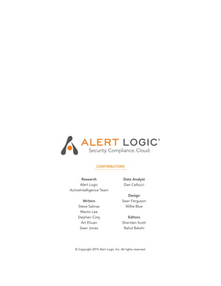 Alert logic cloud security report | PDF