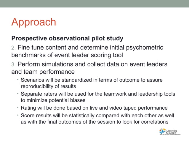 Alert team leader presentation | PPT