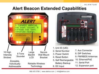 Alertus Webinar Alert Beacon | PPT