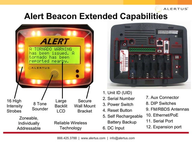 Alertus Webinar Alert Beacon | PPT