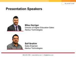 Alertus Webinar Alert Beacon | PPT