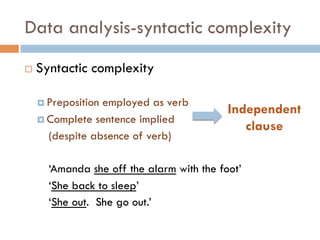 A leslla learner's oral language development | PPT