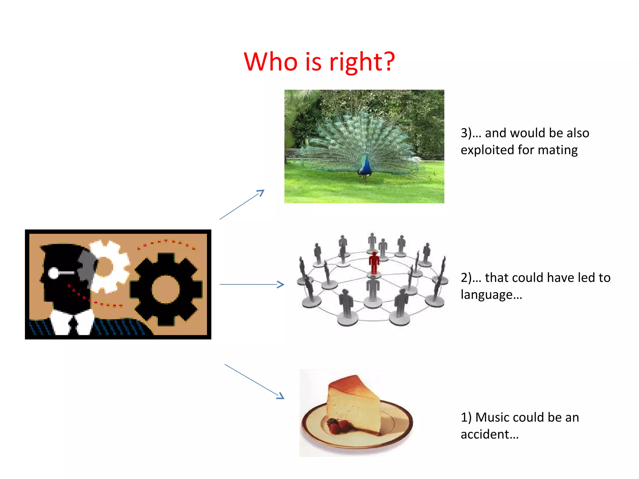 Music and human evolution by Alessandra Rossi | PPT
