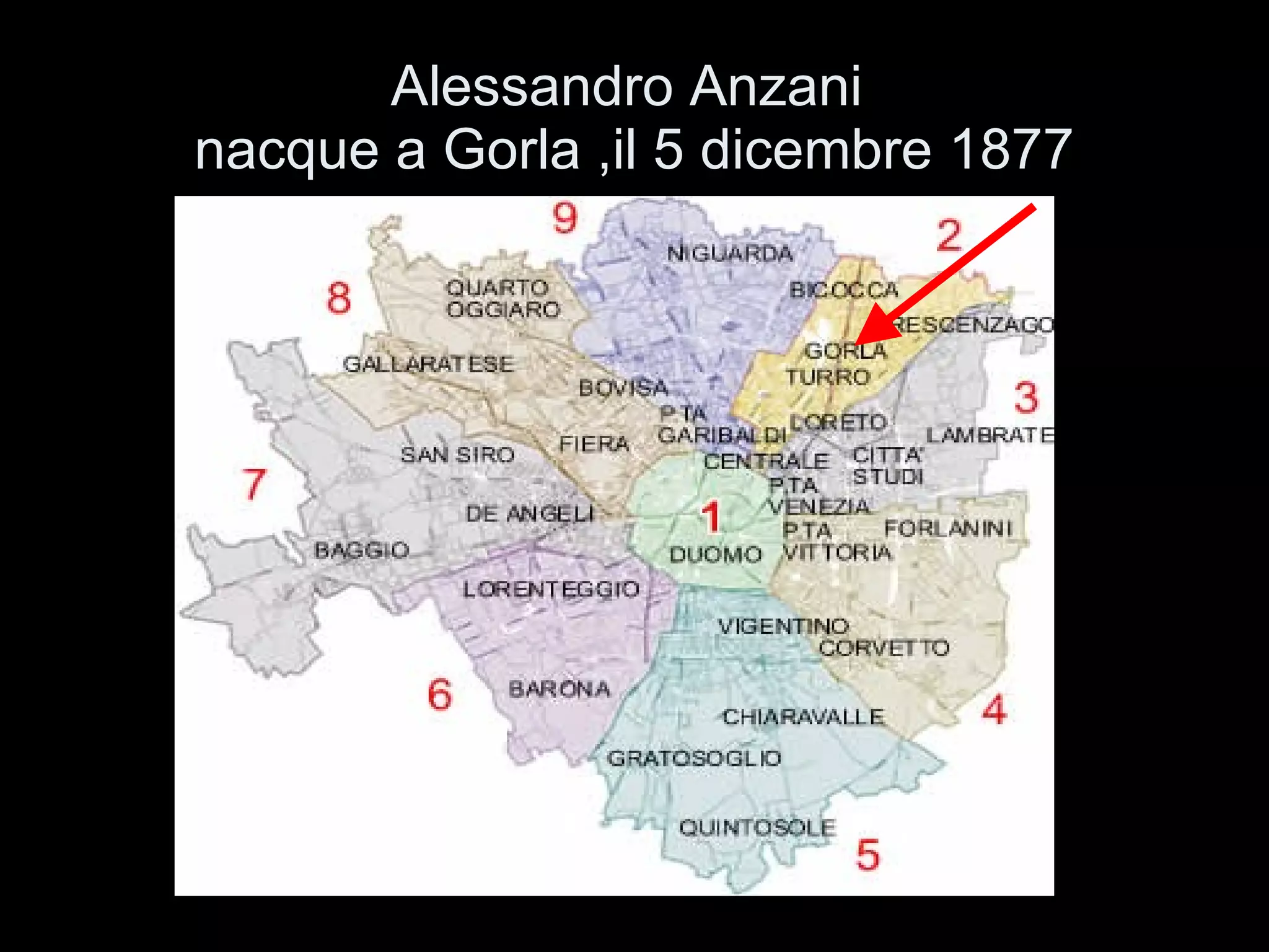 Alessandro Anzani Nella Storia Del Volo | PPT