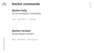 Docker introduction - Part 1 | PPT