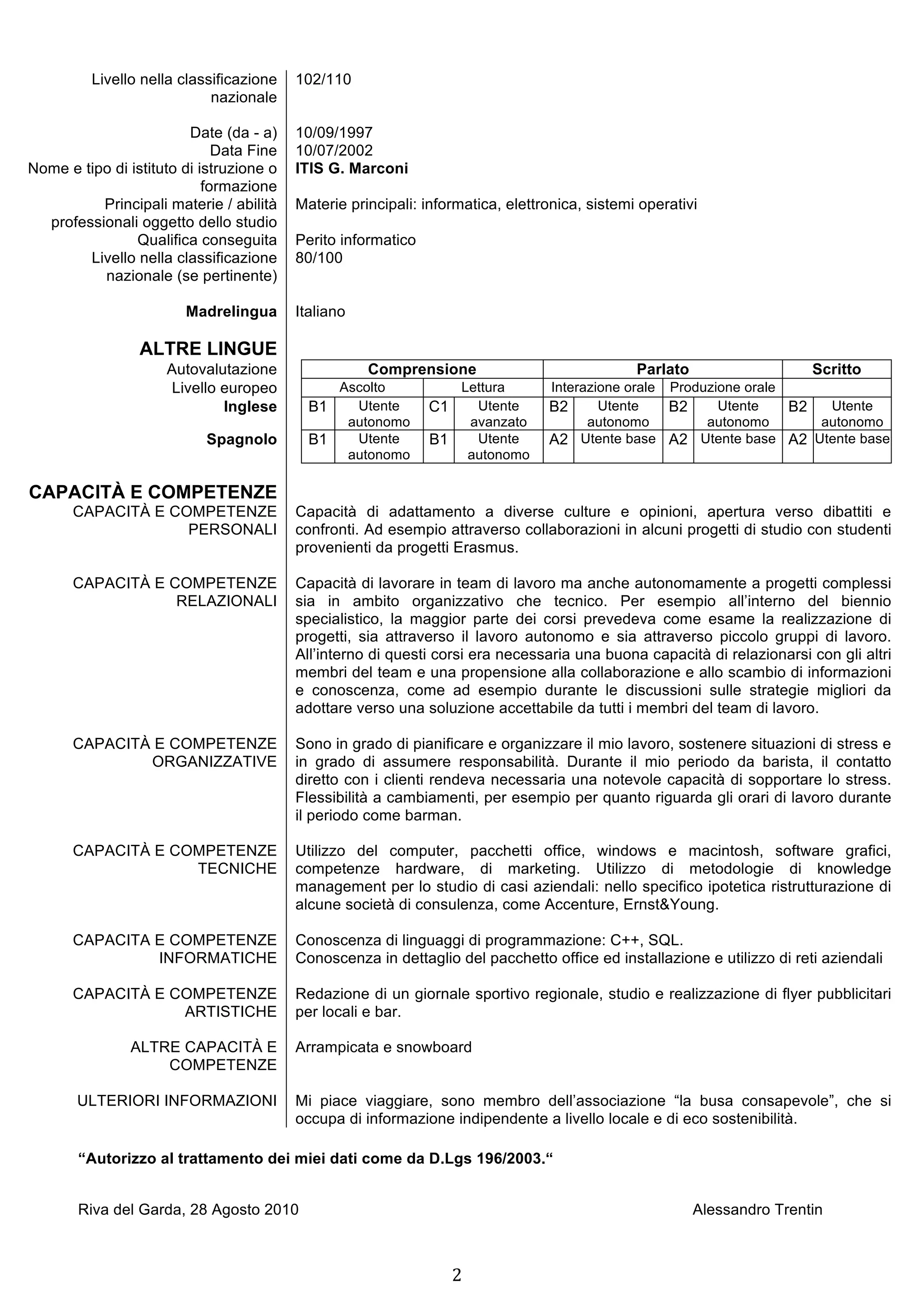 Alessandro Trentin | PDF