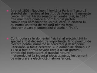 Alessandro volta | PPTX