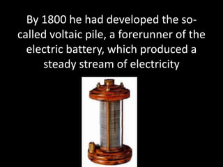 Alessandro Volta's Battery | PPT